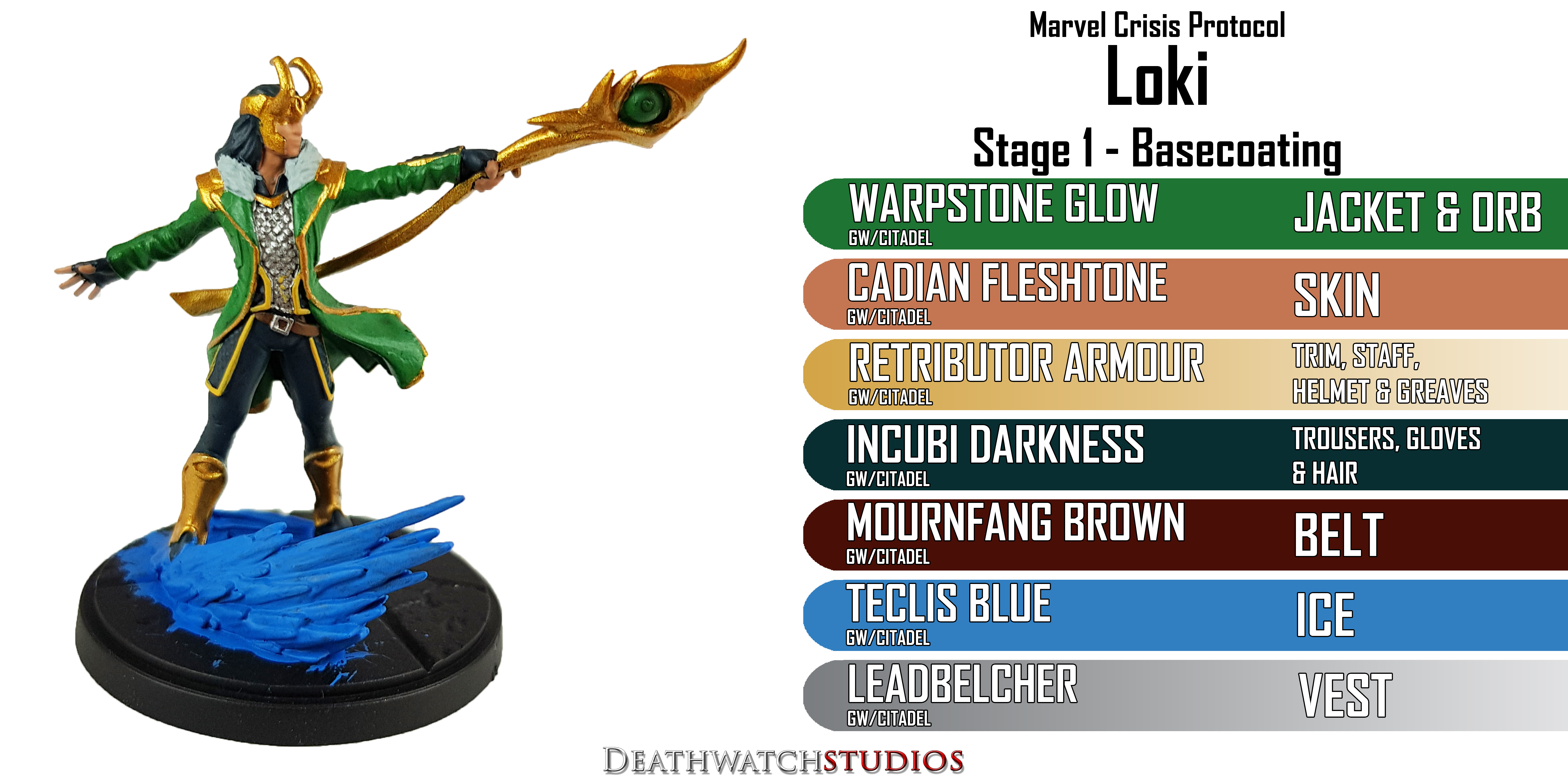 MCP – Loki & Hela Painting Guide | DeathWatch Studios
