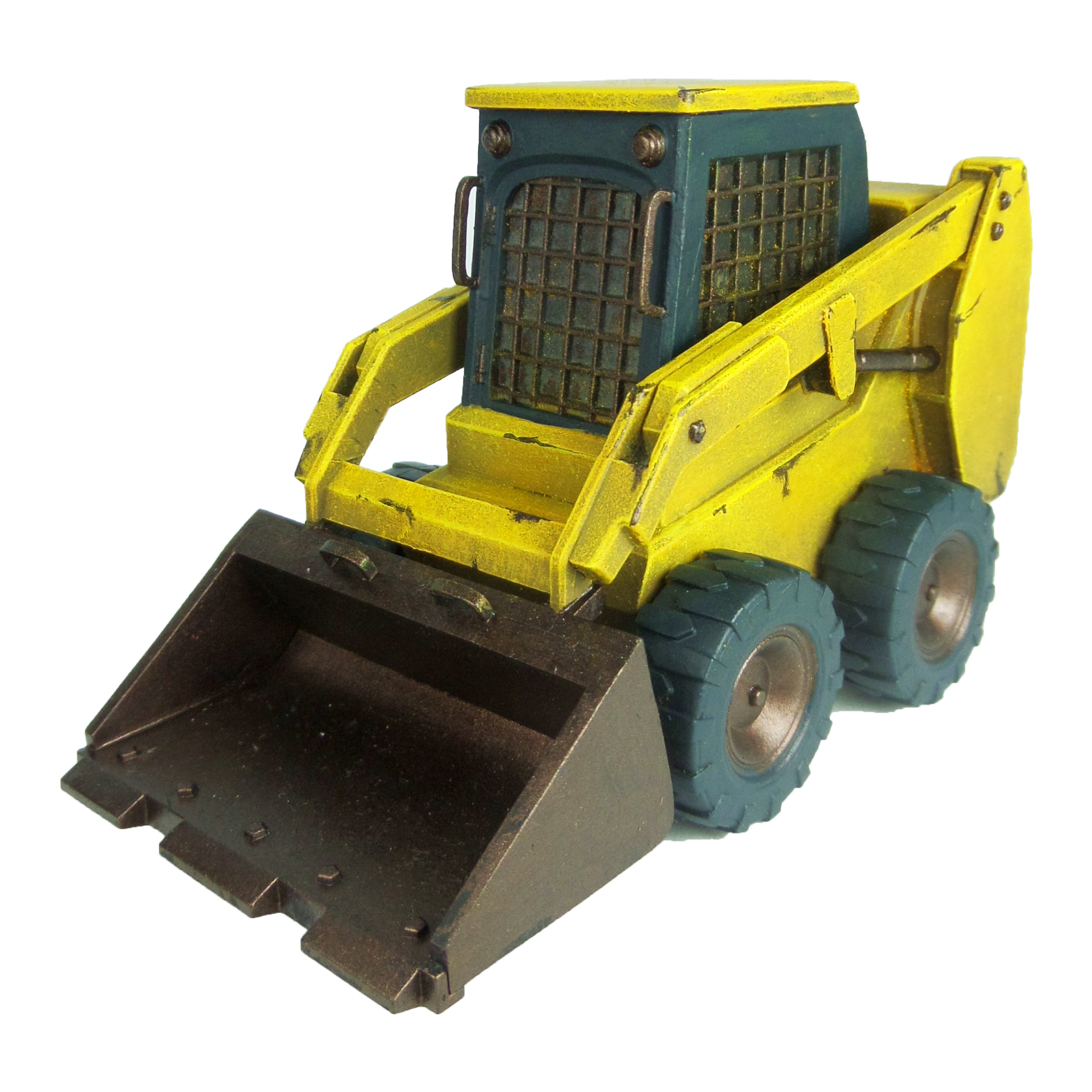 MCP – Construction Site Painting Guide Part 2 – Digger & Cement Mixer ...