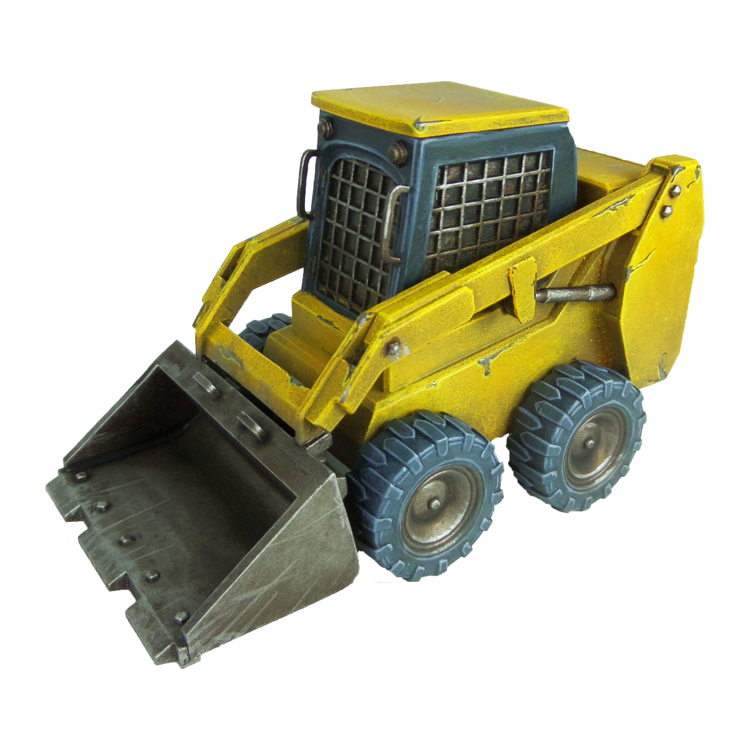 MCP – Construction Site Painting Guide Part 2 – Digger & Cement Mixer ...